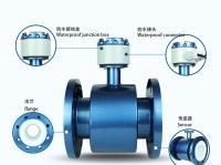 China Solar Powered Flow Meter with Lithium Battery Backup IP67 24VDC for Gas Liquid Steam for sale