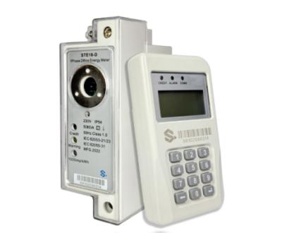 China Single Phase GPRS Smart Prepaid Electricity Meter Class 1.0 5 60 A Remote Control for sale