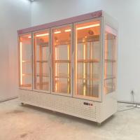 China White Flower Display Cooler Floral Refrigeration Units Customized for sale