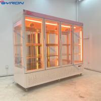 China White Flower Display Cooler Floral Refrigeration Units Customized for sale