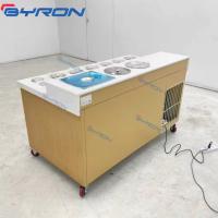 China Commercial Countertop Refrigerator 350L Direct Cooling R290 Hotpot Condiment Station for sale