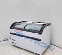 China Commercial EU Island Chest Freezer Manual Temperature Control 24/7 Convenience Store for sale