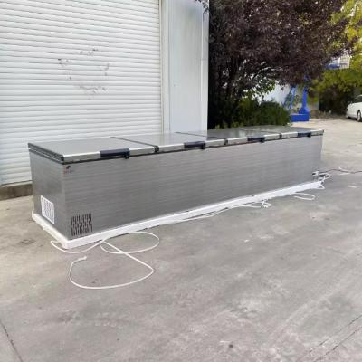 China Energy Saving Commercial Chest Freezer 100L to 2650L Deep Freezer 220V 50Hz for sale