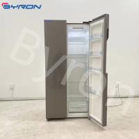 China 380L Side by Side Home Fridge with Water Dispenser and Ice Maker 110V 220V for sale