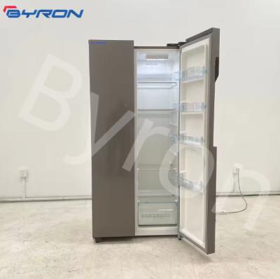 China 380L Side by Side Home Fridge with Water Dispenser and Ice Maker 110V 220V for sale