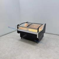 China Stainless Steel Fresh Meat Showcase Freezer 220L Direct Cooling 0-8C for Grocery Store for sale