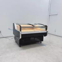 China Stainless Steel Fresh Meat Showcase Freezer 220L Direct Cooling 0-8C for Grocery Store for sale