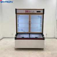 China Customizable Commercial Glass Door Freezer Multi Purpose C Store Coolers 380L 220V for sale