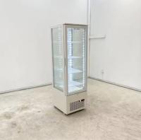 China Freestanding Glass Door Display Fridge 55L 2-12C Commercial Cake Beverage Cooler for Supermarket for sale