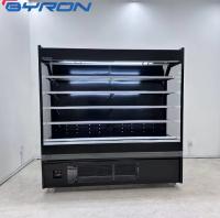 China Commercial Multideck Display Fridge Air Curtain Cooler 1300L 220V for Supermarket Fruit Vegetable Milk for sale