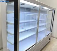 China Multi Layer Air Curtain Refrigerator 3 Doors Commercial Multideck Fridges for sale