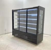 China Commercial Air Curtain Display Cooler for Fruits Vegetables 120cm 900L 2-8C for sale