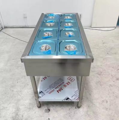 China Customized Bain Marie Buffet Food Warmer Countertop Commercial 220V 110V for sale