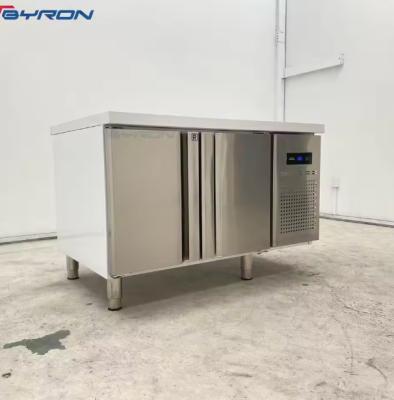 China Stainless Steel Pull Open Commercial Refrigerated Workbench Freezer 1200mm 175L for sale