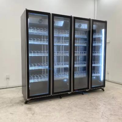 China CE UL 3 Door Commercial Refrigerator 400L to 2000L for Supermarket Display for sale