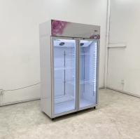 China 2 Door Floral Display Cooler 800L Single Temp Merchandiser 120x60x192cm for sale