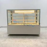 China Customized Countertop Cake Display Cabinet Refrigerated Cake Display Case for sale