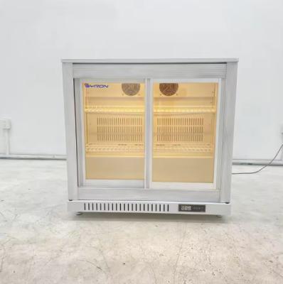 China Customization Beverage Cooler Refrigerator Glass Door Beverage Cooler for sale
