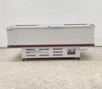 China OEM Glass Top Commercial Freezer Island Deep Freezer 460L 220V CE ISO for sale