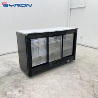 China 350L Single Door Beverage Cooler R290a Eco Refrigerant Fan Cooling Auto Defrost Commercial Refrigerator for sale