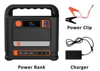 China Energy Storage Lithium Portable Power Station 1000w Waterproof for sale