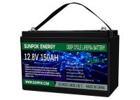 China 12 Volt Lithium Iron Phosphate Deep Cycle Battery Rechargeable for sale