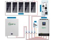 China 3kw 5kw 10kw 15kw 20kw 30kw Home Solar Panel System With Battery Customize for sale