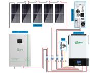 China 20kva 10kva PV Power Complete Off Grid Solar System With Generator Backup for sale