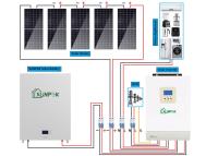 China 30kw Off Grid Hybrid Power System Solar Home Battery Backup Systems UN38.3 for sale