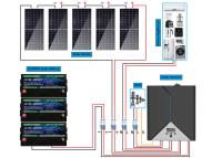 China Custom Home Power Complete Off Grid Solar System 8kw 10kw for sale