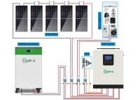 China 5kw 10kw 15kw  Off Grid Solar Panel Kits Solar Power Backup Systems For Homes for sale