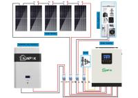 China TUV MPPT Complete Hybrid Solar System Kit Home Solar Energy Systems for sale