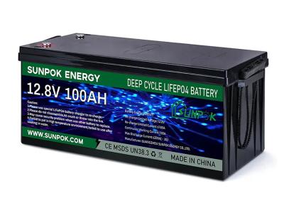 China 12v 24v 200ah 300ah 400ah Deep Cycle Lithium Battery Customization for sale