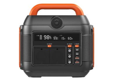 China Portable Station Power Bank 600w Lithium Battery With Ac Dc Type C Pd Solar Generator for sale