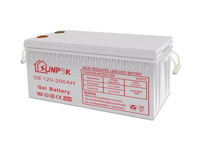 China Sunpok Energy 12V 100Ah 150Ah 200Ah Gel Battery: Experience Long-Lasting Reliability for sale
