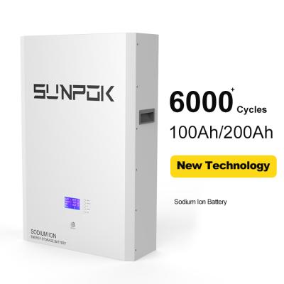 China 48V/51.2V Customized Nominal Voltage Sodium Ion Battery With CAN Communication Port for sale