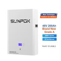 China Built - In Smart BMS Natrium Ion Battery SP-48100-BG-NA for sale