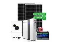 China Polycrystalline Silicon Hybrid Solar System Kit With Customized Installation Brackets for sale