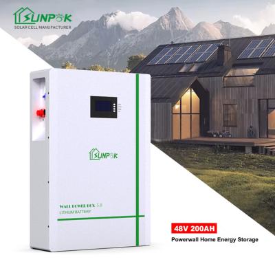China 5kwh 10kwh Solar System Lithium Battery 48v 51.2v 100ah 200ah Home Energy Storage Battery for sale
