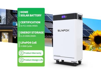 China Solar Batteries Lifepo4 6kw Byd Solar Lithium Battery 48v 200ah 300ah Home Energy Storage for sale