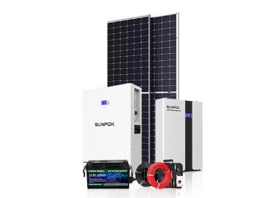 China Hybrid On Grid Off Grid Energy System Kit 3kw 15kw 30kw 50kw Solar Energy System for sale