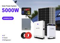 China Solar Energy System Set 3kv 6 Kw 7kw Monocrystalline On Grid Solar System for sale