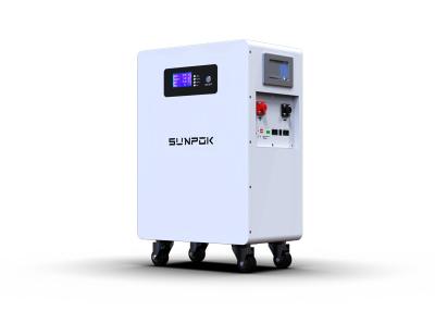 China 7.5kWh Solar Battery Storage System 6000+ Cycles LiFePO4 Home Energy Backup for sale