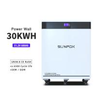 China 48V 600Ah Lithium Lifepo4 Lipo4 Battery 51.2V 30Kwh Energy Storage 30Kw Battery for Solar Power System for sale