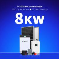 China Solar Energy System Full Complete Package 5kw 8kw 10kw 10 Kw Hybrid Off Grid Kit For Home With Lithium Ion Battery for sale
