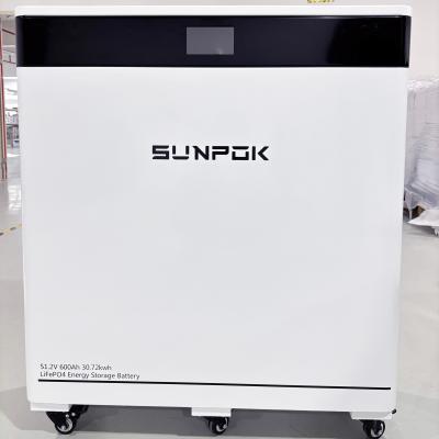 China 51.2v 600ah Lifepo4 48v Battery 30kwh Lithium Battery With Wheels For Solar Energy Battery Storage System for sale