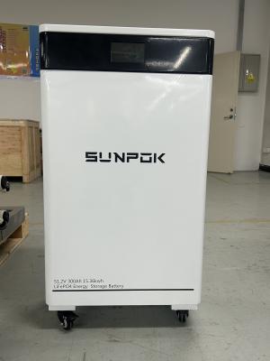 China Solar System Home 16Kwh 15Kwh Battery Lithium With Wheels 51.2V 314Ah 300Ah 48V Lithium Energy Storage Batteries For Home for sale