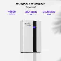 China Powerwall Solar Energy Storage Battery 200Ah 48V 51.2V 10Kwh Lifepo4 Wall Mounted Lithium Battery for Home for sale
