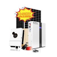 China Solar Panel Kit Power Generator 5KW On And Off Grid Hybrid Solar Inverter 10KW 15KW 20KW Home Solar Energy Systems for sale