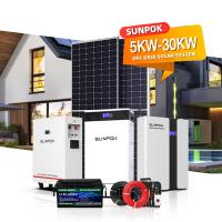 China Efficient Solar Panel Set Off Grid Solar Panels Home System 8kw 10kw 5kw Solar Energy System Complete Full Set For Home for sale